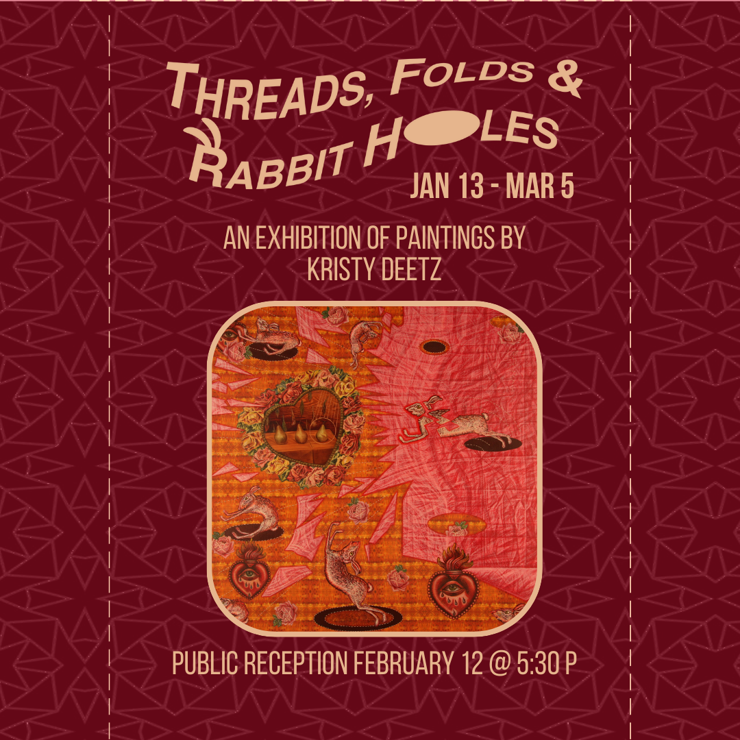 Public Reception for "Threads, Folds and Rabbit Holes" | Florence ...